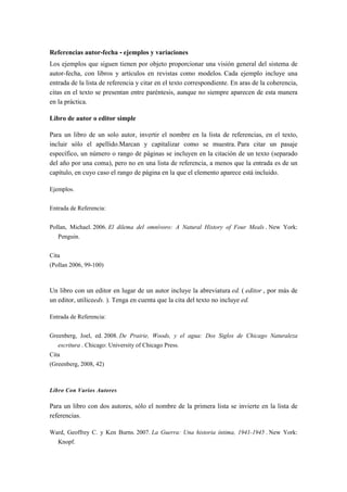 Estilo chicago | PDF