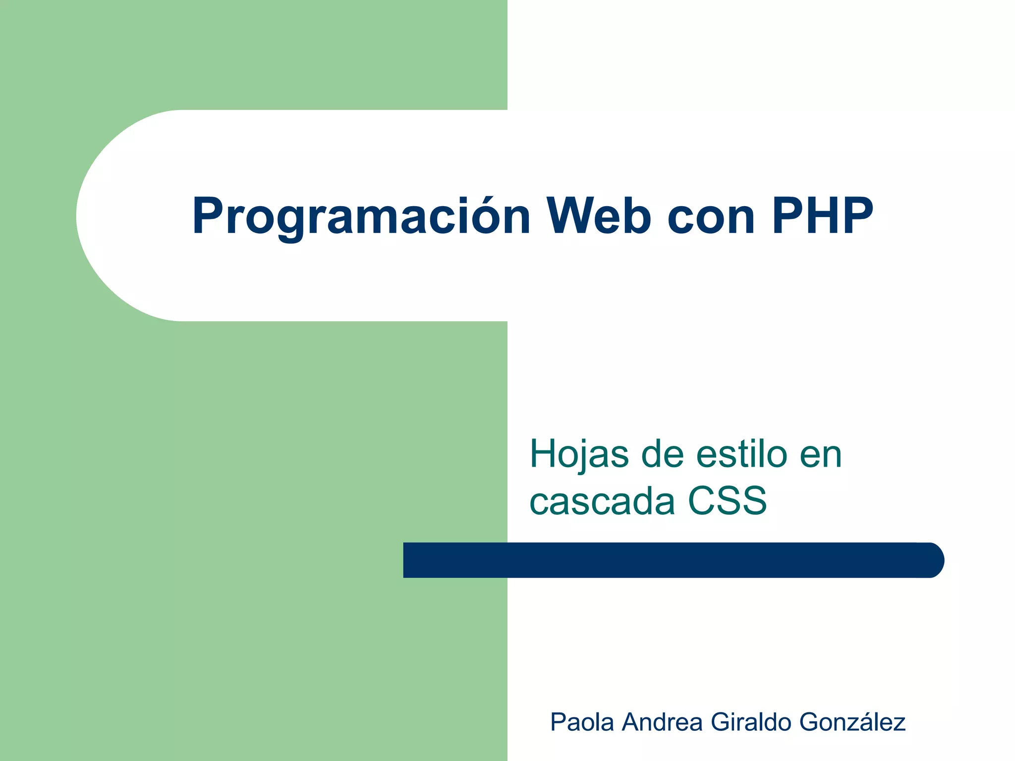 Estilos Css | PPT | Free Download