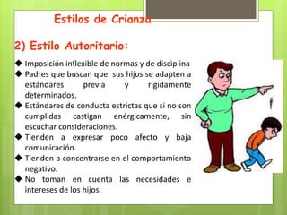 Estilos de crianza | PPTX
