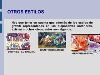 Estilos de graffiti (plástica) | PDF