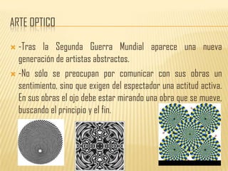 Estilos del arte plástico del siglo xx en bonnie moreno | PPTX