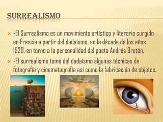 Estilos del arte plástico del siglo xx en bonnie moreno | PPTX