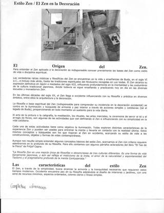 Estilo zen | PDF