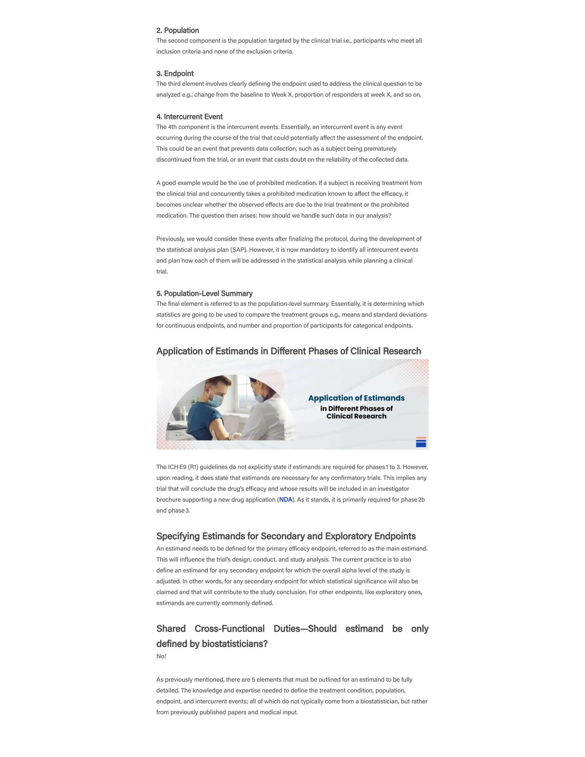 Estimands in Clinical Trials | Innovaderm Research | PDF