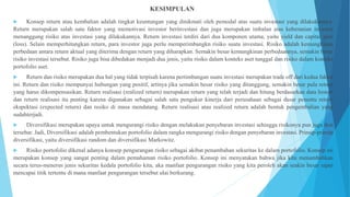 Estimasi Perhitungan Return dan Risiko Portofolio PPT.pptx