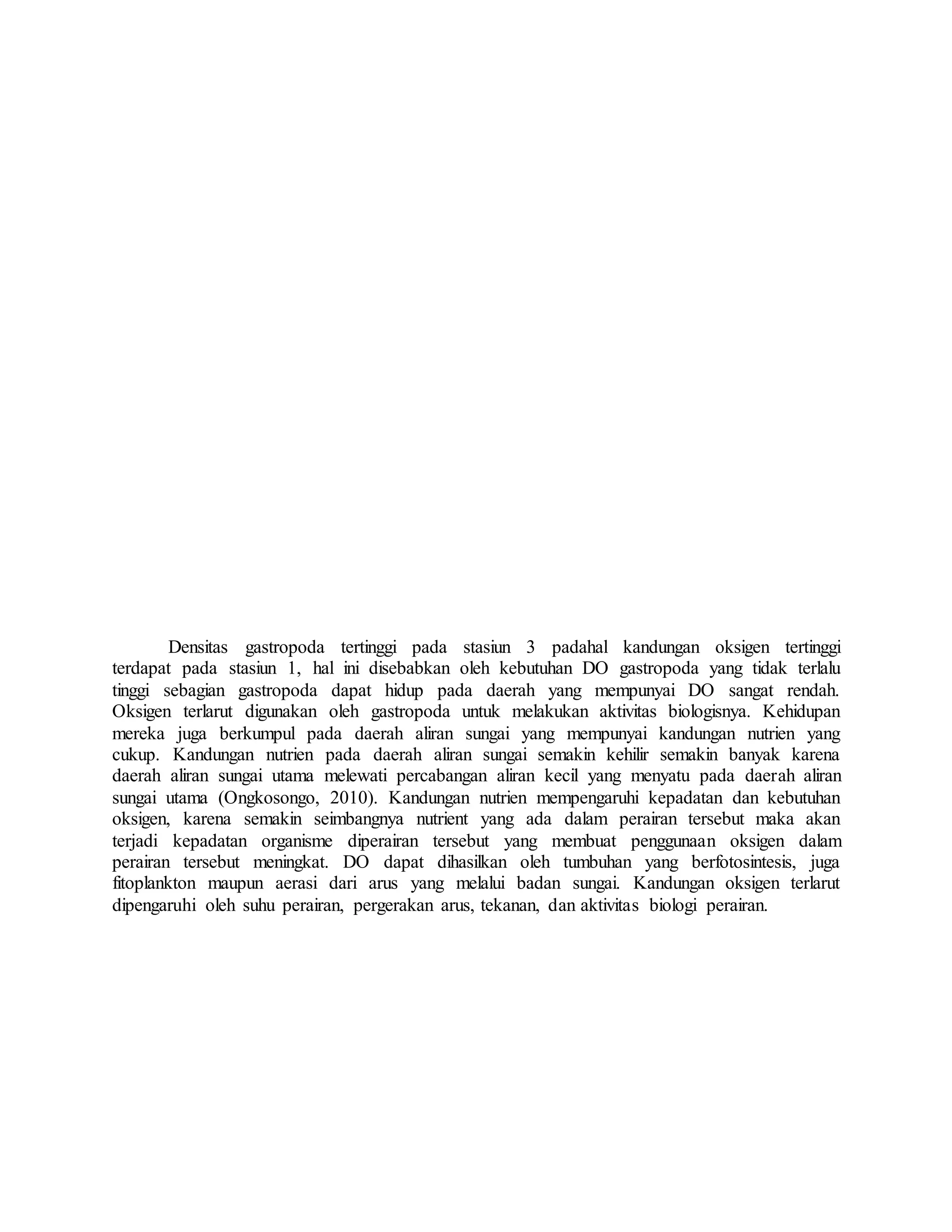 Estimasi populasi gastropoda 1 | PDF