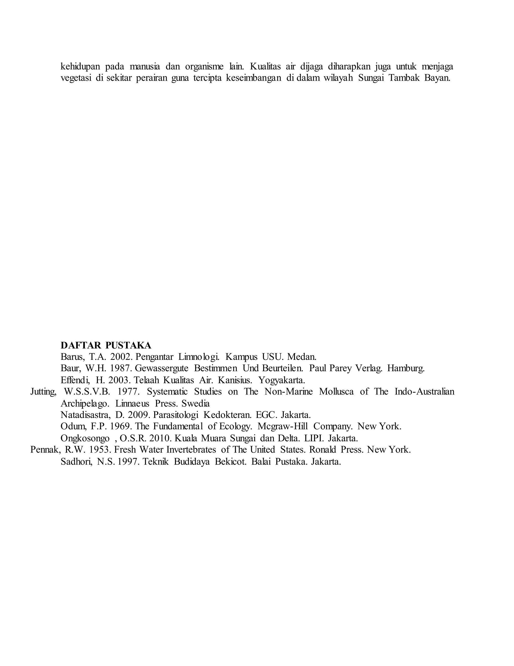 Estimasi populasi gastropoda 1 | PDF