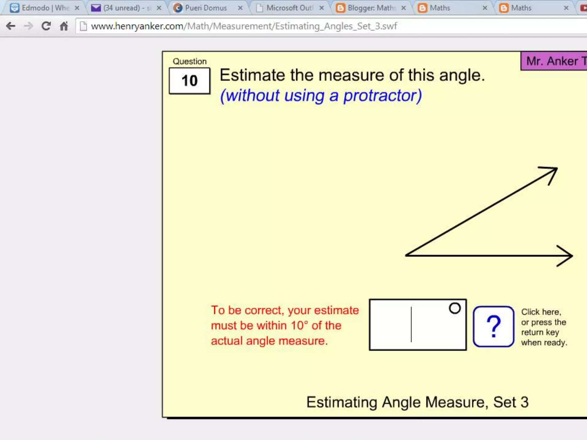 Estimate angles | PPT