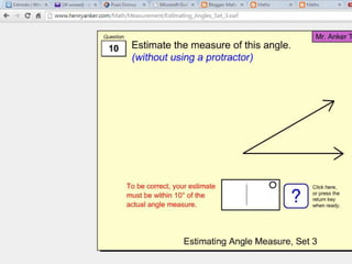 Estimate angles | PPTX