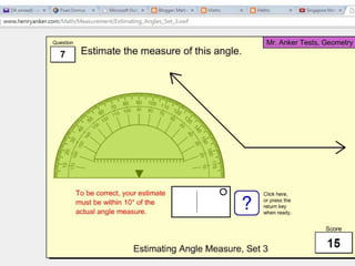 Estimate angles | PPT