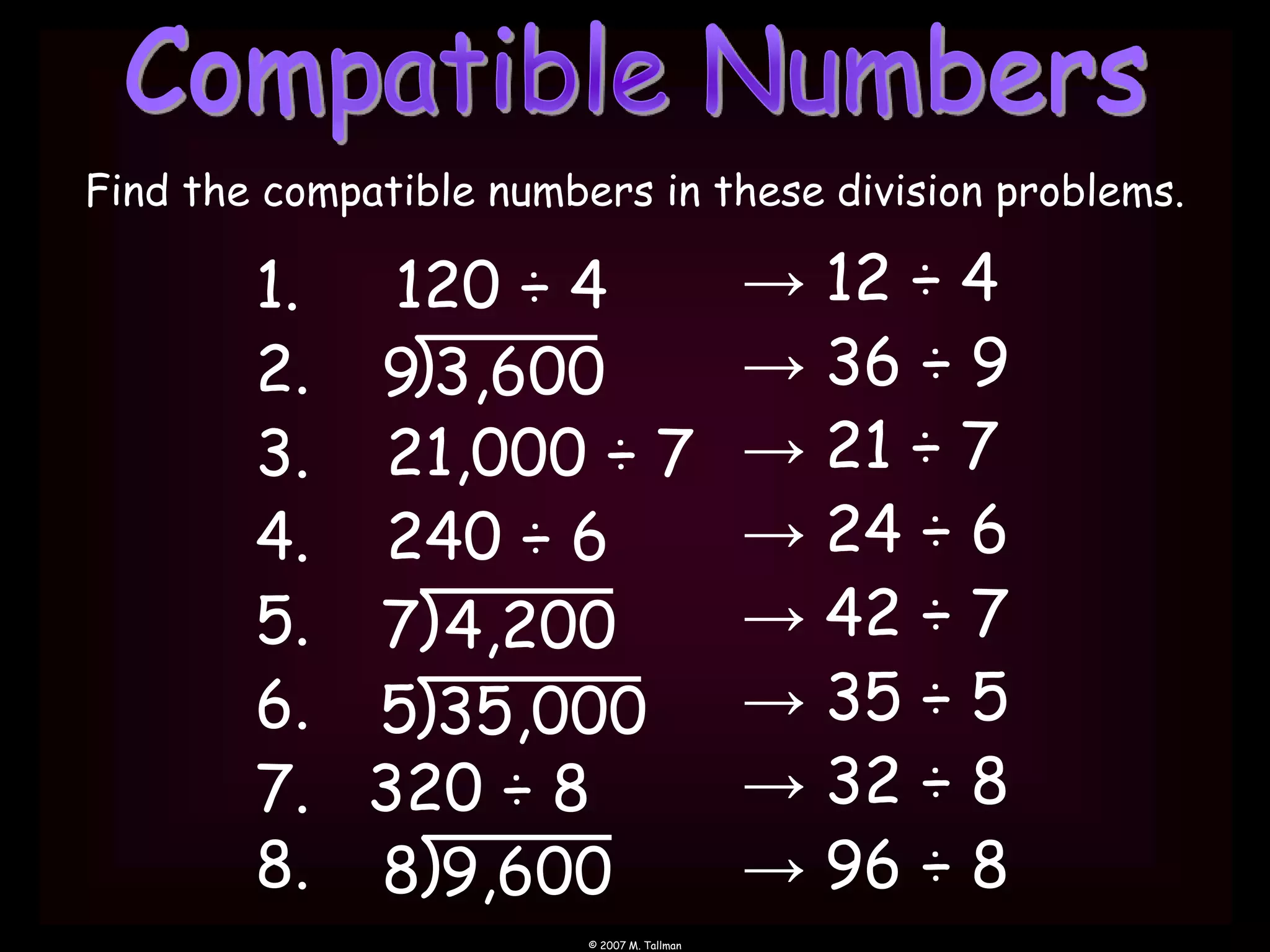 Estimate quotients 4 | PPT