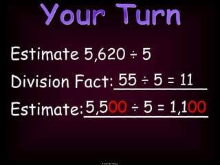 Estimate quotients 4 | PPT