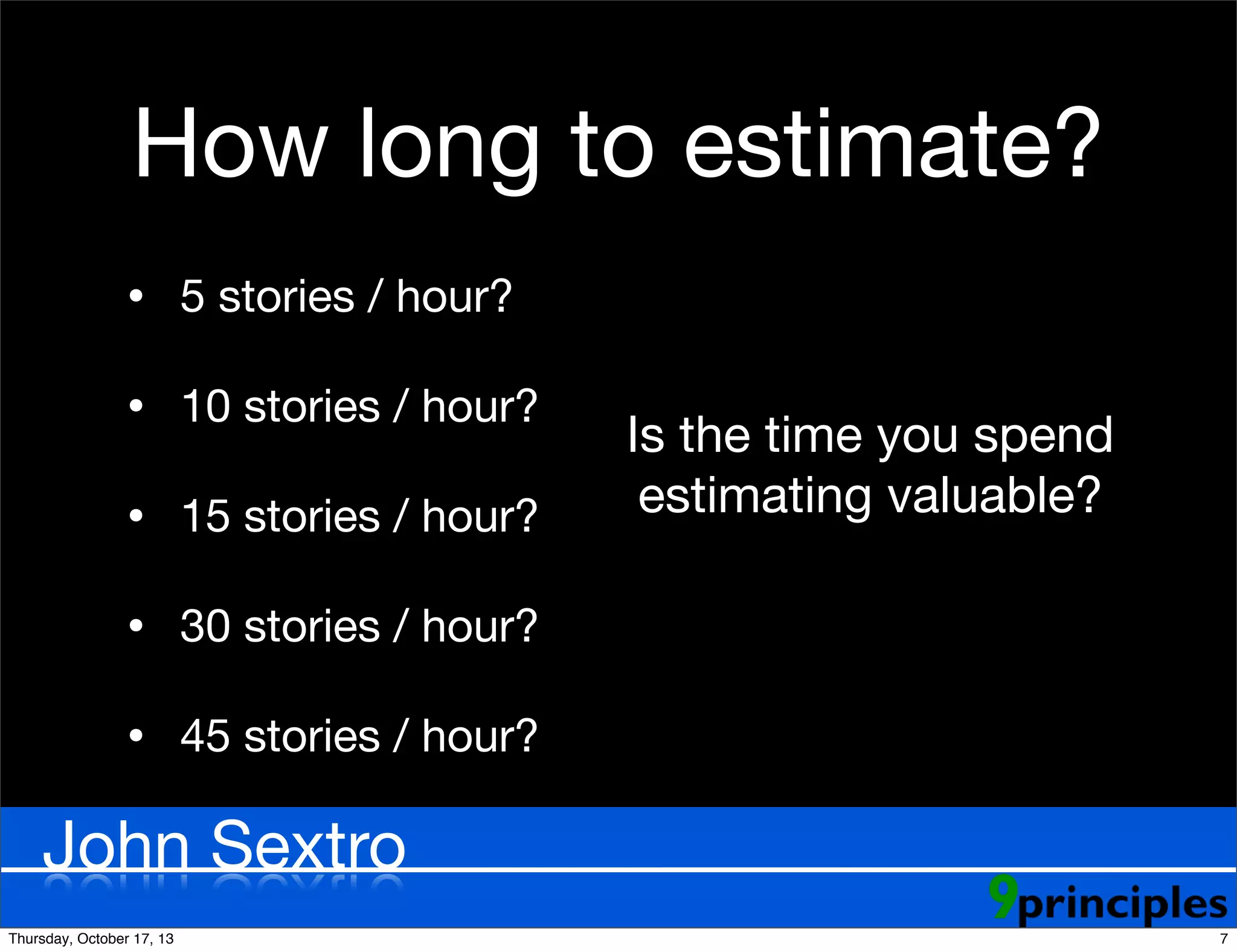 Estimates and Affinity Estimation | PDF