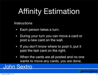 Estimates and Affinity Estimation | PDF