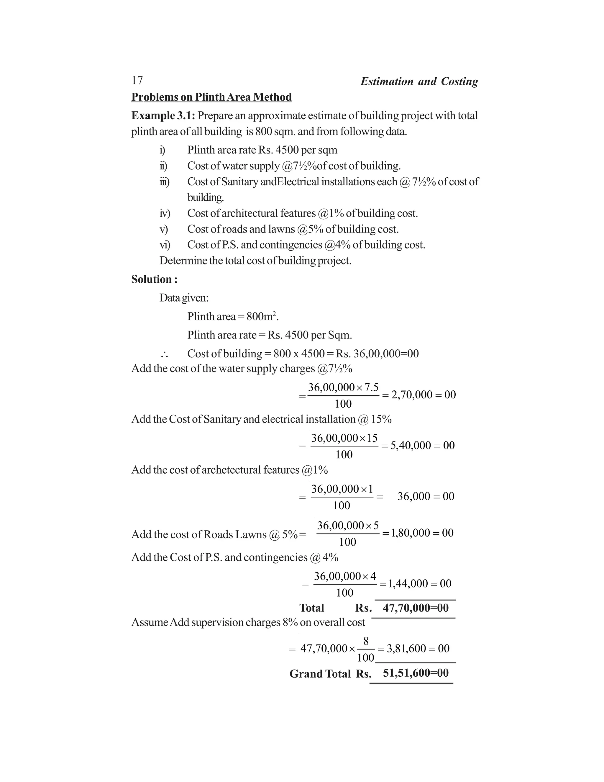 Estimating and-costing | PDF