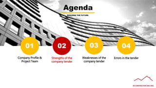 Tender Presentation ( Estimating ) | PPTX