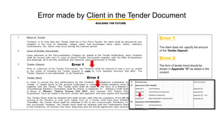 Tender Presentation ( Estimating ) | PPTX