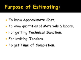 Estimating, administrative approval, technical sanction, budget ...