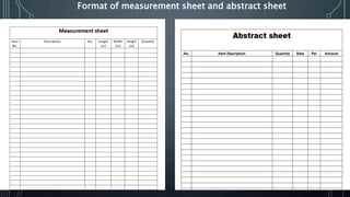 Estimating and costing | PPTX