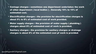 Estimating and costing | PPTX