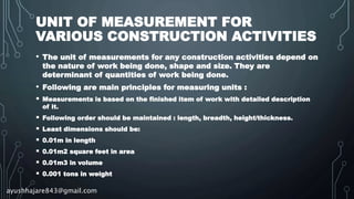 Estimating and costing | PPTX