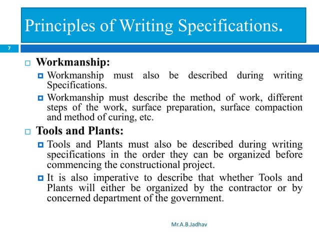 estimating and costing specification ppt -.pptx estimating and costing specification ppt -.pptx