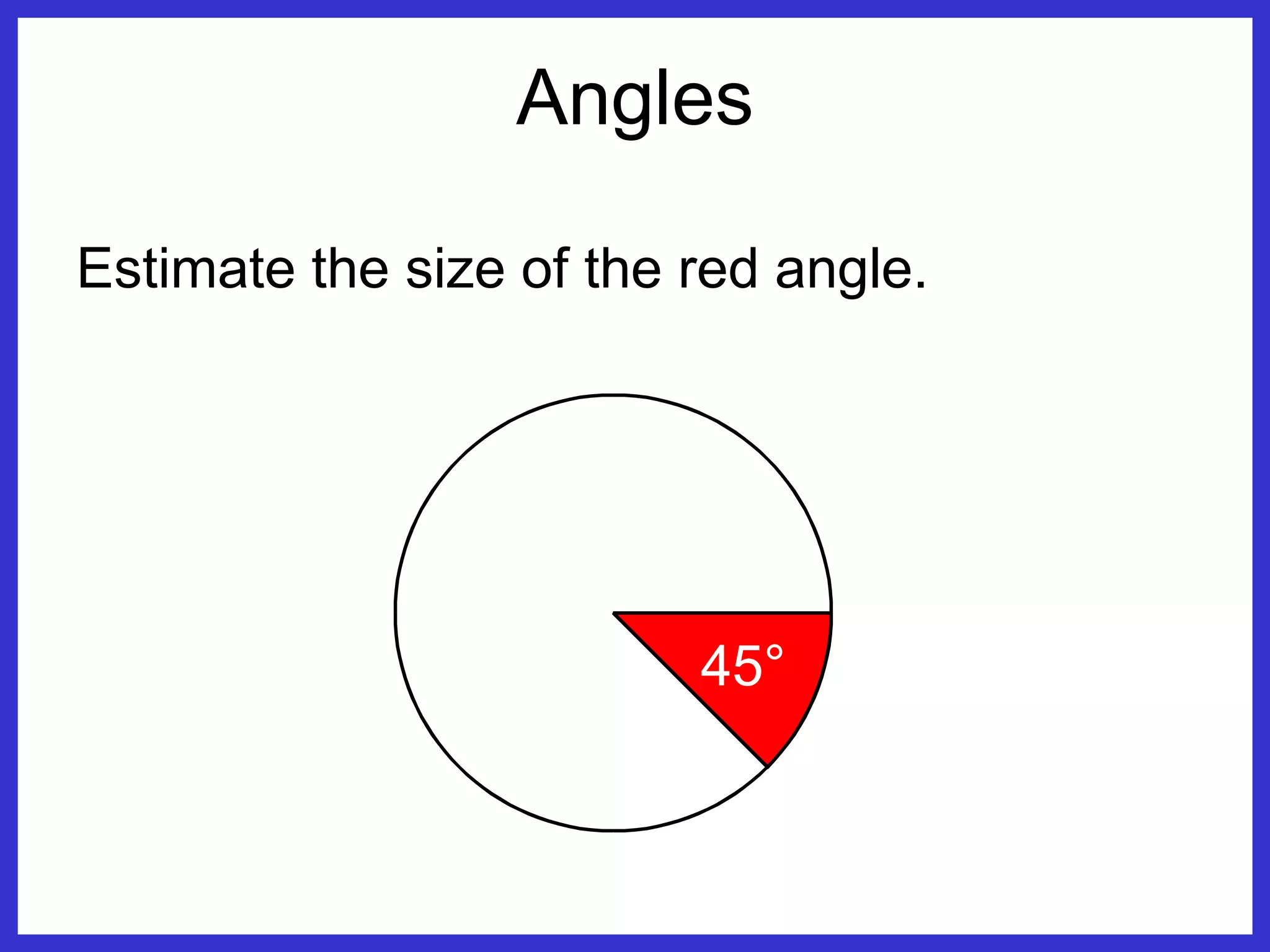 Estimating angles | PPTX