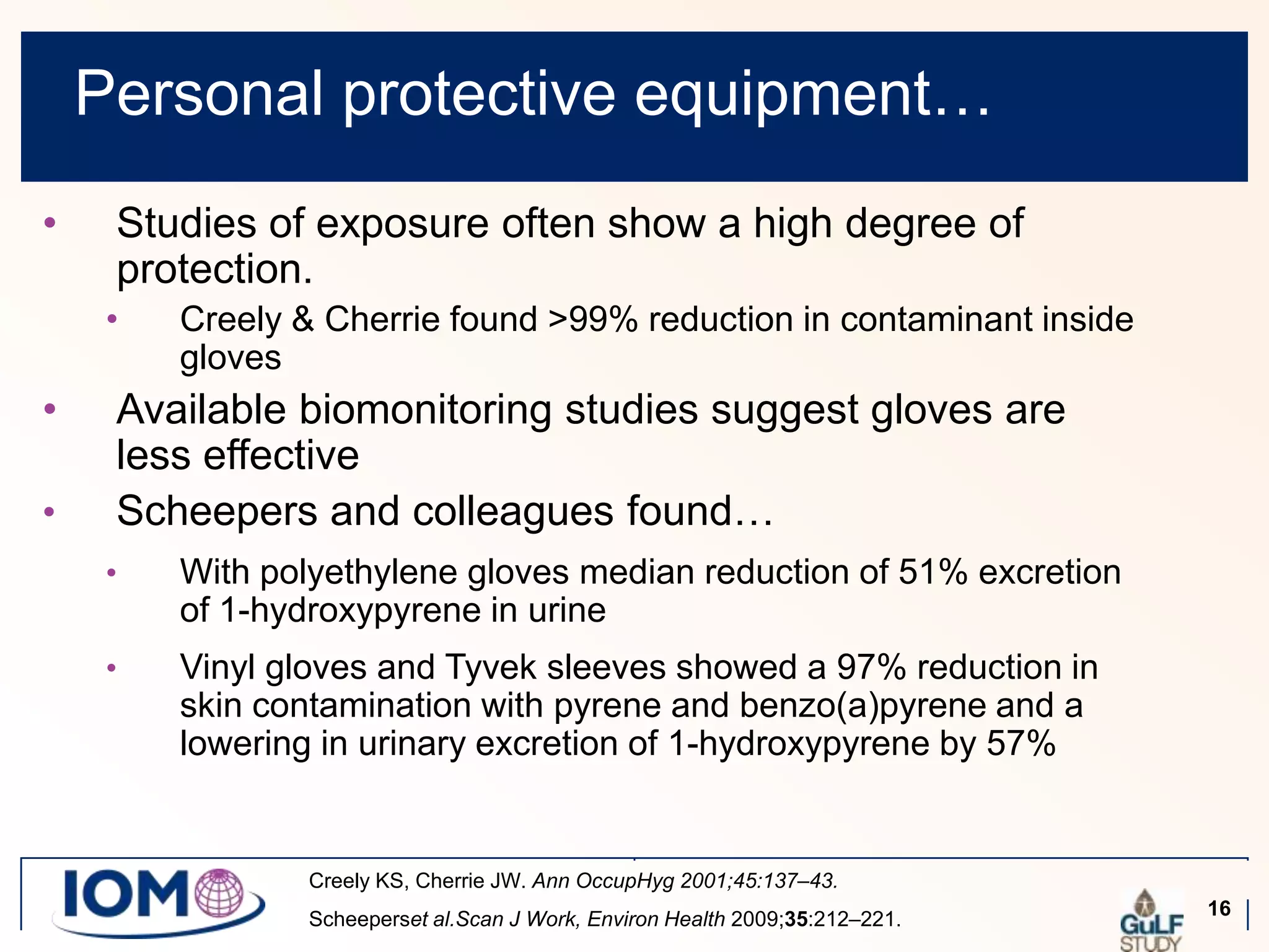 Estimating dermal exposure | PPT