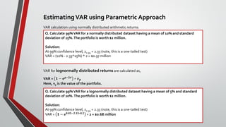 Estimating Market Risk Measures: An Introduction and Overview | PDF