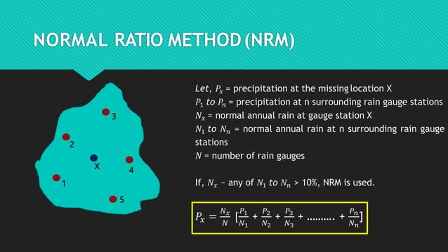 Estimating Missing Rainfall Data.pptx | Weather | Science