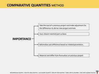 Estimating presentation (final) | PPTX | Civil Engineering Industry ...