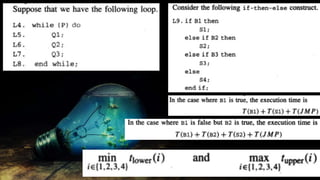 Estimating program run time | PPTX | Operating Systems | Computer Software and Applications