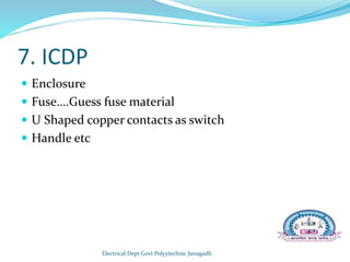 Estimating, repairing & manintaining electrical items | PPTX