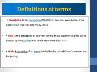 Estimating risk ,pptx | PDF