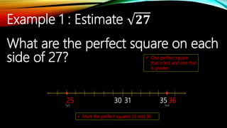 Estimating square root | PPTX