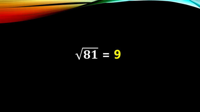 Estimating square root | PPTX