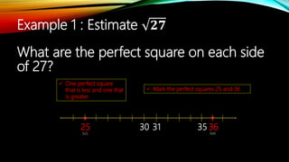 Estimating square root | PPTX