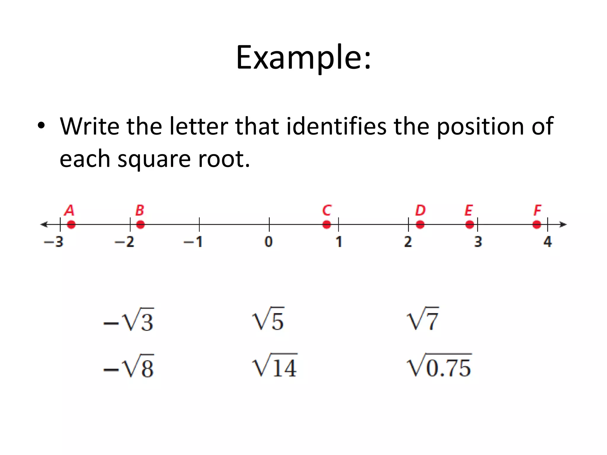 Estimating square roots | PPTX