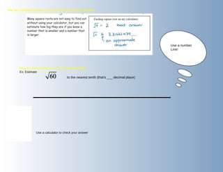 Estimating square roots | PPT