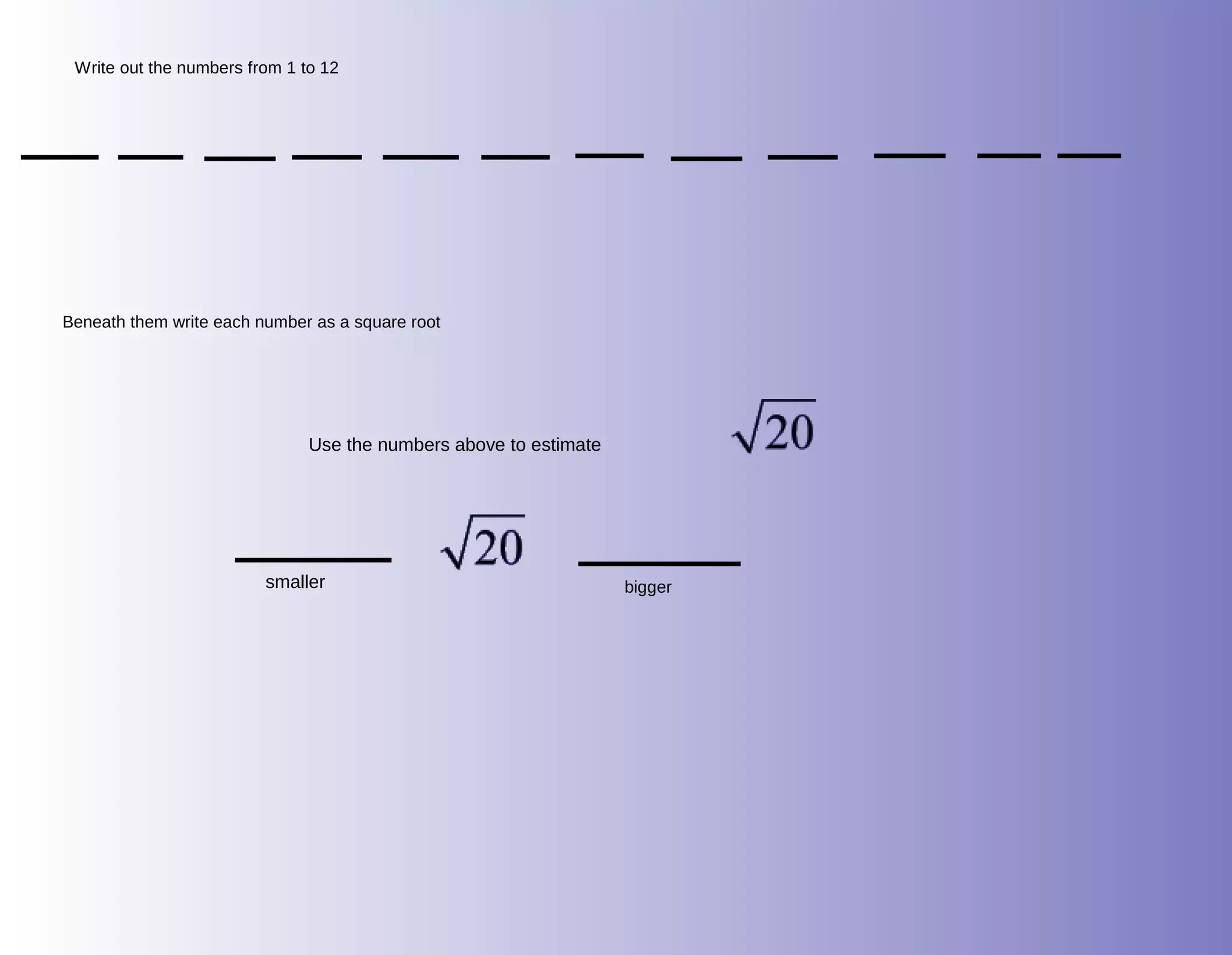 Estimating square roots | PPT