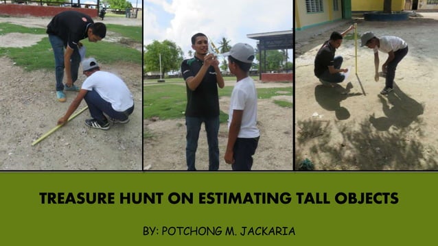 Measuring Tall Objects Using Clinometer Shadow And Mirror Method Pptx