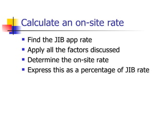 Estimating & tendering | PPT