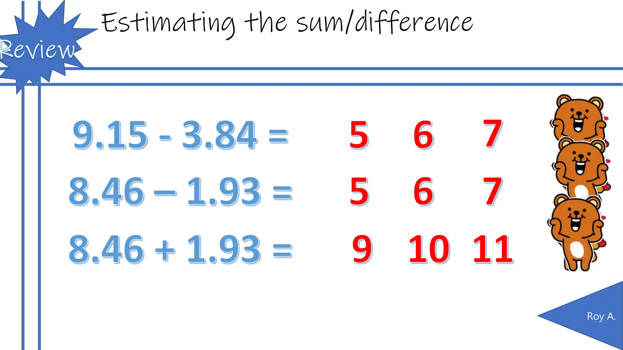 Estimating the products of decimal numbers with reasonable.pptx
