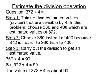 Estimation | PPT
