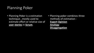 Estimation in Project Management | PPTX | Poker and Professional ...