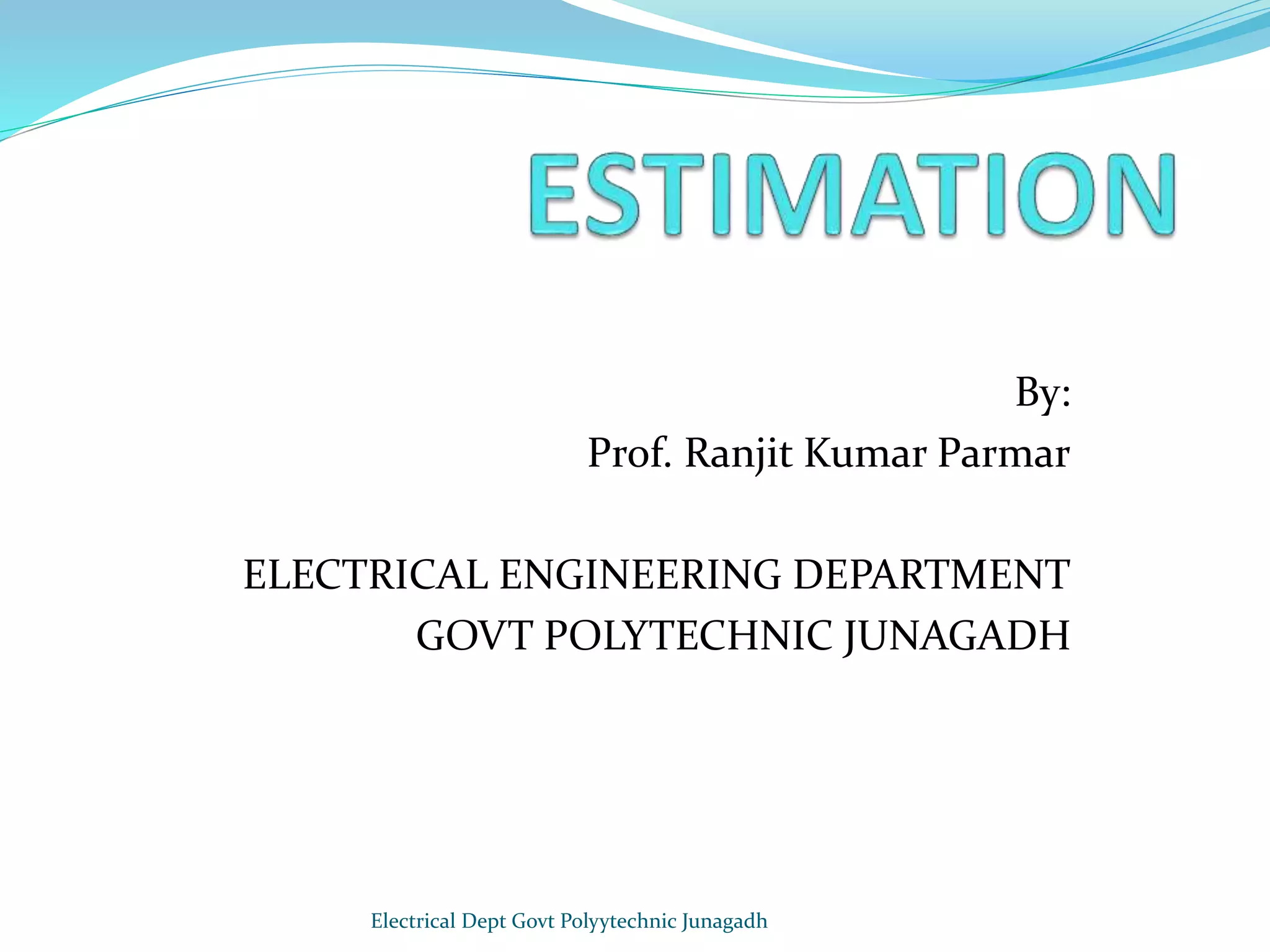 Estimation | PPTX
