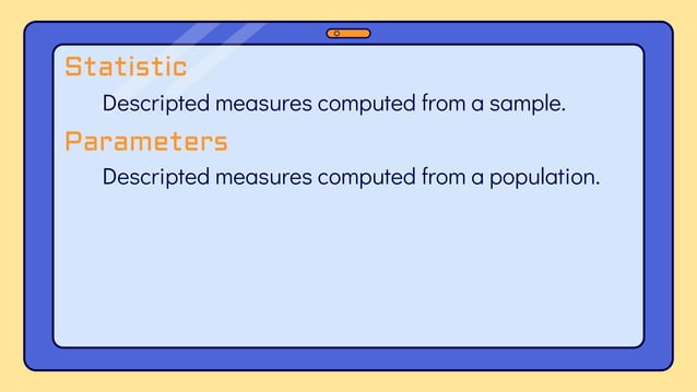 Statistics and Probability Estimation of Parameters pptx | PPTX | Science