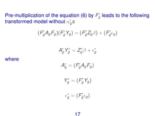 Estimation of Social Interaction Models: A Bayesian Approach | PPT