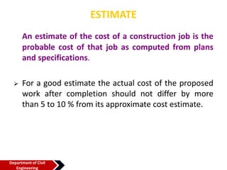 EstimationandCosting.ppt