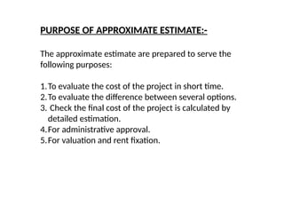 ESTIMATION AND COSTING AND SPECIFICATION.pptx